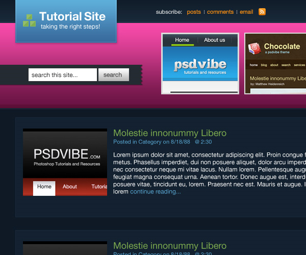 18 Amazing Photoshop Web Layout Design Tutorials - DJ Designer Lab