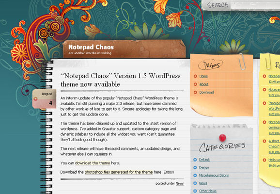 15 Scrapbook Style Web Design for Creative Inspiration - Djdesignerlab