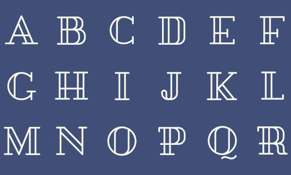 20 Free Capital Fonts for Web Designers - DJ Designer Lab